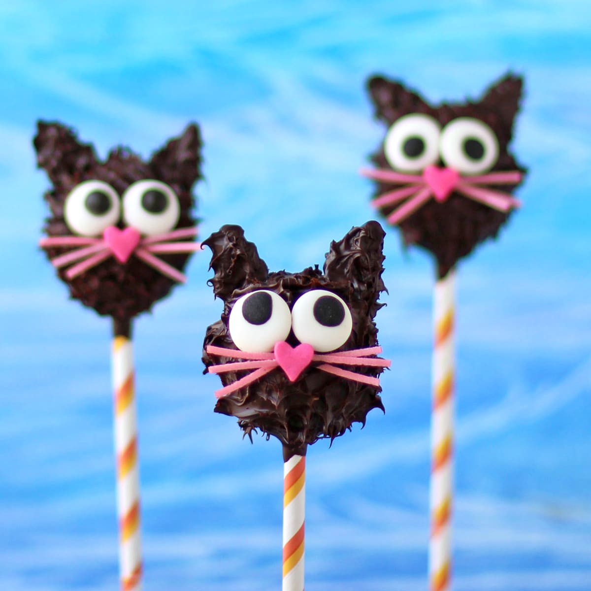 Black Cat Oreo Pops - Recipes By Elina