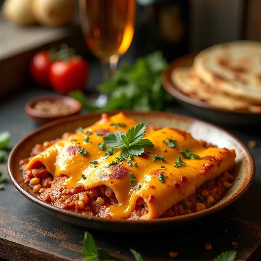 Crockpot Cheesy Enchilada Casserole - Recipes By Elina