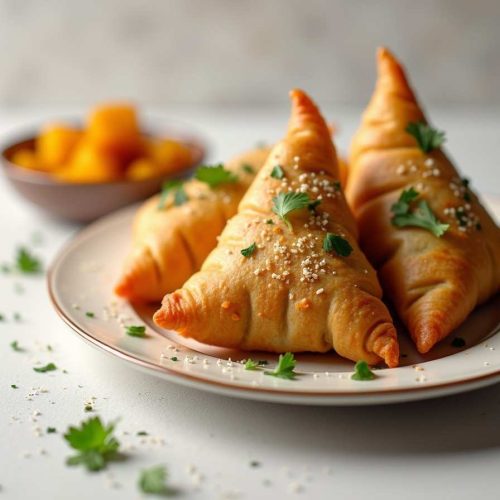 Ground Beef Samosas with Spiced Potatoes - Recipes By Elina