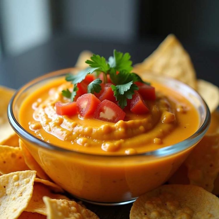 Loaded Nacho Cheese Dip - Recipes By Elina